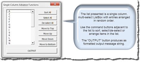 populate userform listbox combobox Á advanced functions
