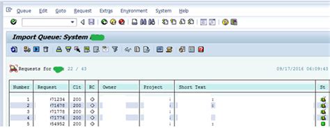 sap basis tutorials how to identify who has imported a transport