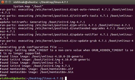 compiling a custom linux kernel on a virtual machine by