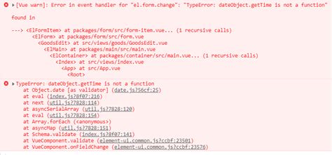 vue中报错typeerror dateobject gettime is not a function 解决它 兮赫呐~┗