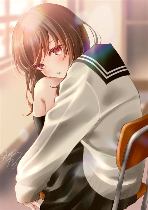 Wallpaper Anime Girls Digital Art Artwork 2d Portrait Display