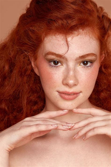 Red Haired Beauty Model Photoshoot Poses
