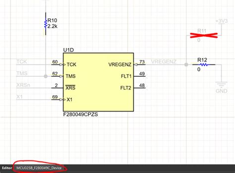 tms320f280049 launchpad schematic c2000 microcontrollers forum