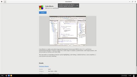 can t install codeblocks help endless community