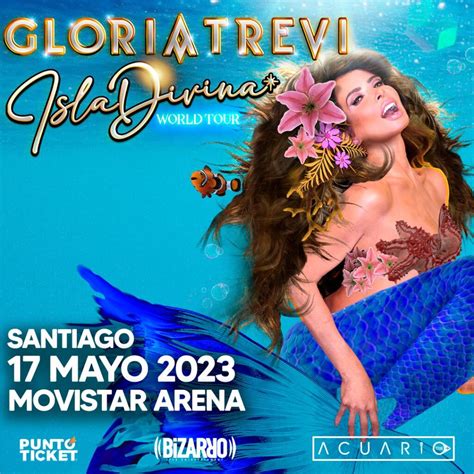 Gloria Trevi Trae A Chile Su «isla Divina World Tour En Mayo Música