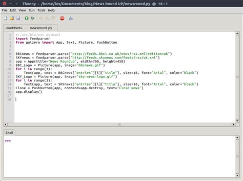 friday fun get the news with rss and gui zero