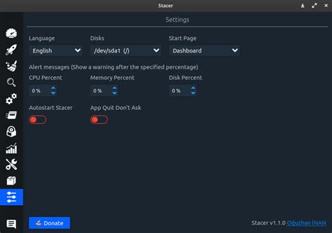 install stacer to monitor and optimize linux system techsphinx