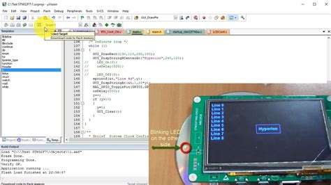 tutorial stm32f746g discovery lcd using keil mdk rtx youtube