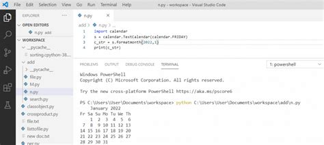 using python to display calendars learn how to print a calendar in