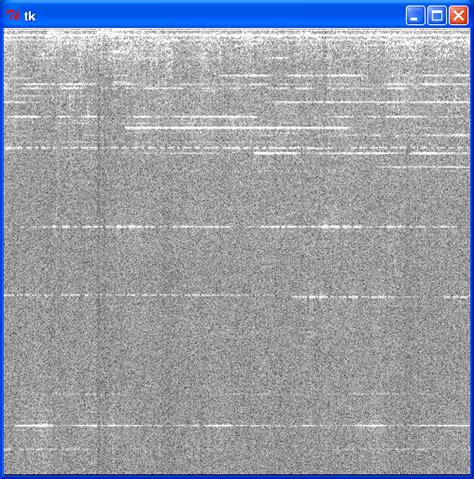 animated realtime spectrograph with scrolling waterfall