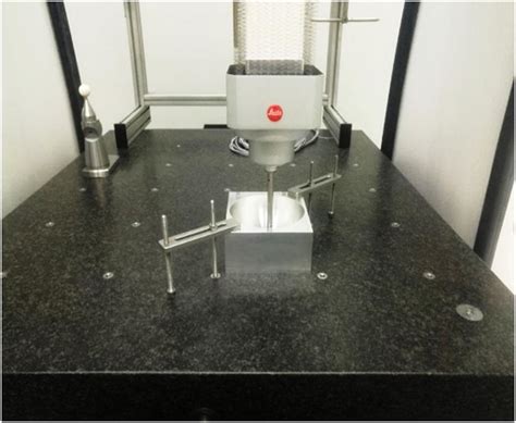 Concave Semi Spheroid Test Piece Form Error Measurement By Cmm