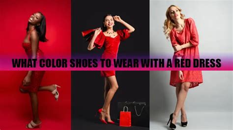 What Color Shoes To Wear With A Red Dress December 2024