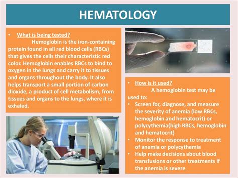 Hematology Laboratory Tests