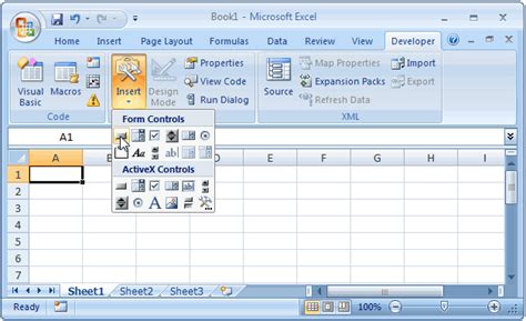 show options tab in excel 2007 ms excel 2007 open the visual basic
