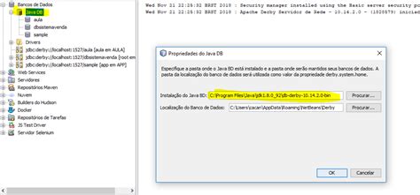[solved] netbeans java db server doesn t start java