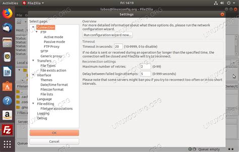 how to install ftp client for ubuntu 18 04 bionic beaver