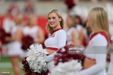 An Oklahoma Dancer During The Cheez It Bowl Between Oklahoma And