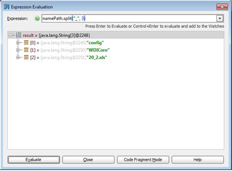 how to split a java string at backslash and underscore