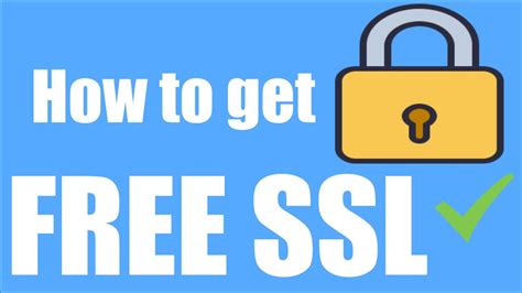 how i got free ssl on my website using let s encrypt youtube