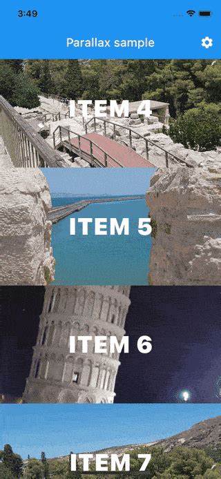top flutter image carousel image slider cover flow parallax effect