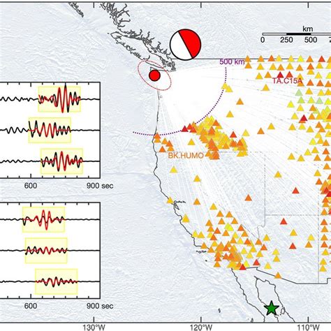 Seismic Observations Of E3 Showing The Average Cross‐correlation