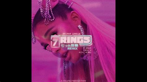 Ariana Grande 7 Rings Remix Feat Rihanna Cardi B And Nicki Minaj