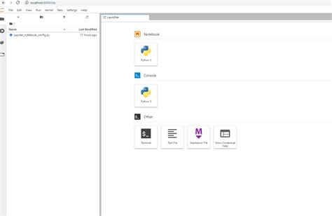 python jupyterlab directory keeps redirecting to where