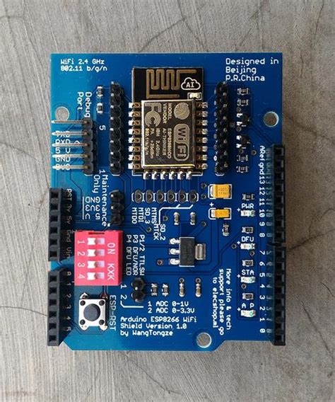 esp8266 wifi shield hub360