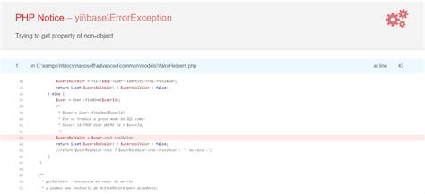 error trying to get property of non object general discussions