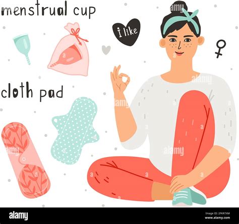 Feminine Hygiene Menstrual Cup And Cloth Pad Is Hygiene Items For