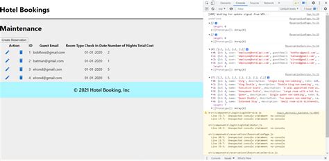 javascript react get request is getting the correct object but when