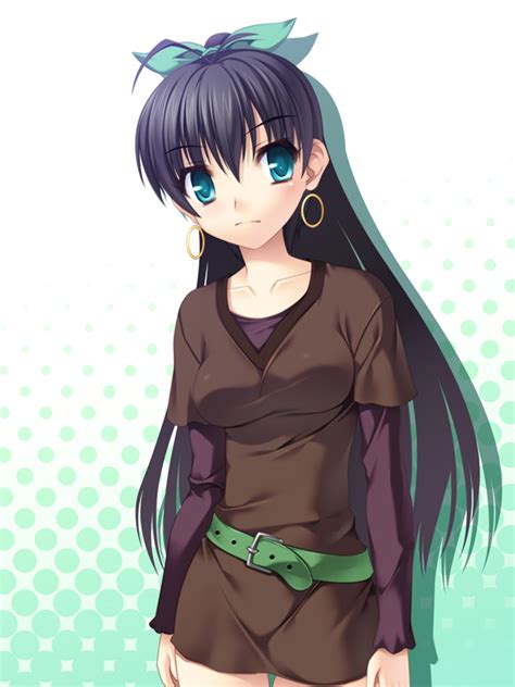 The Big Imageboard Tbib Bad Id Bad Pixiv Id Belt Bow Earrings