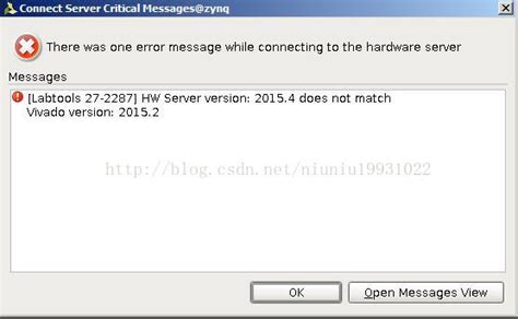 hw sever version不匹配的问题 将入京都的博客 csdn博客