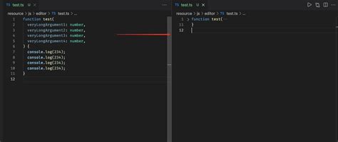 support fold the function parameters typescript dart
