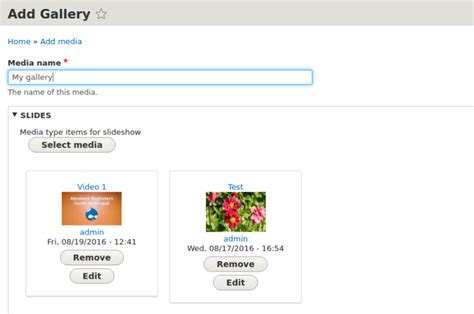 adding media items · drupal 8 media guide