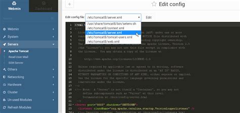 tomcat module for webmin david ghedini