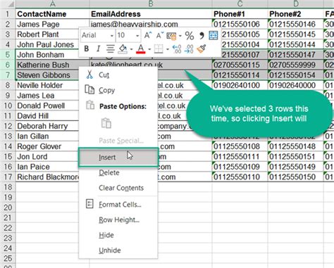 insert blank rows in excel universal solutions 4 business