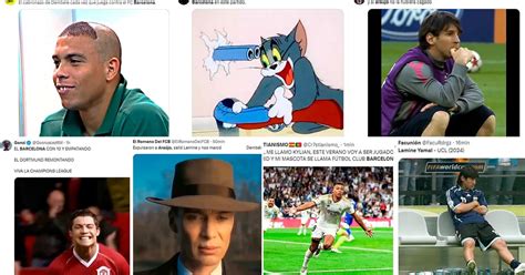 Estallaron Los Memes Por La Eliminación Del Barcelona Ante Psg En La