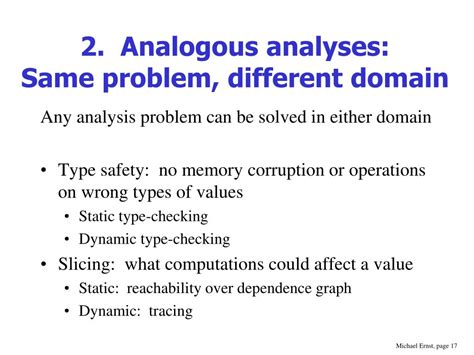 Ppt Static And Dynamic Analysis Synergy And Duality Powerpoint