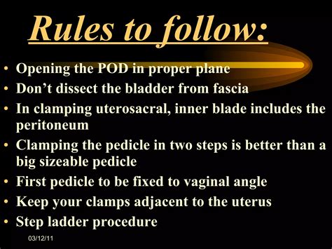 Vaginal Hysterectomy Safe Technique Ppt