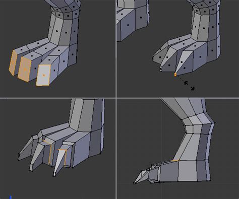 modeling uvmapping and texturing a low poly t rex in blender part 1