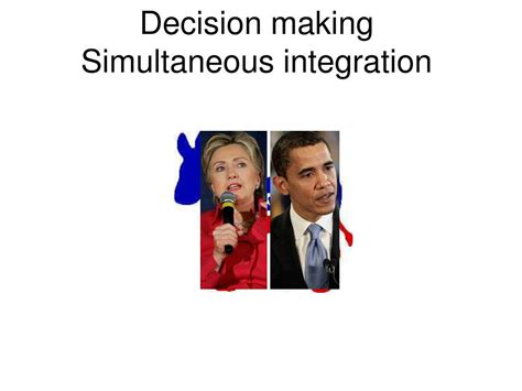 Ppt Simultaneous Integration Versus Sequential Sampling In Multiple