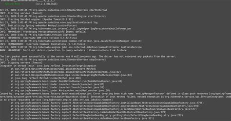 spring boot failing to connect to mysql container even