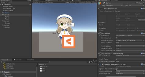 unityのcanvas内のlive2dモデルの表示順の変更の方法 — live2d コミュニティ