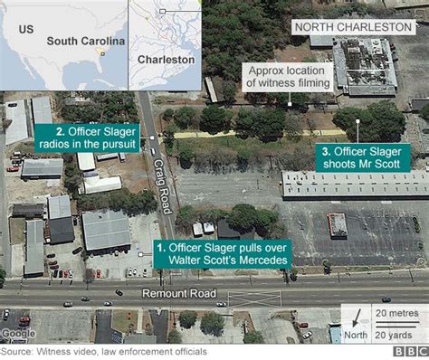 South Carolina Shooting What The Videos Shows Bbc News