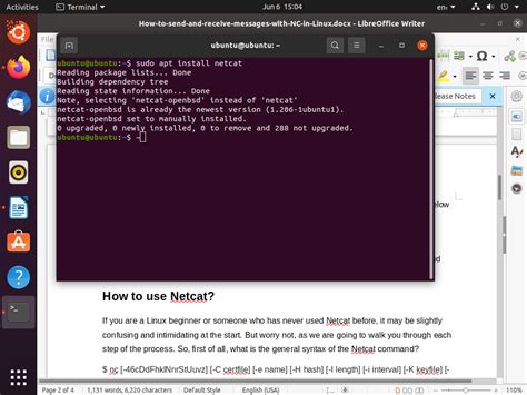 how to install netcat on linux systran box