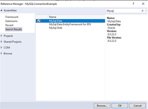 mysql connection in c console application example qa with experts
