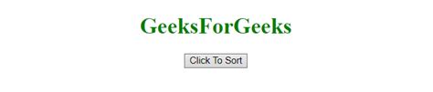 sort an object array by date in javascript geeksforgeeks