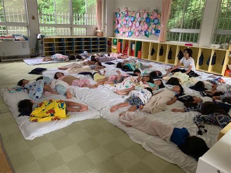 お泊まり会2日目 学校法人 光塩女子学園 光塩日野幼稚園