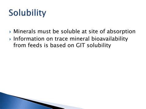 Ppt Mineral Bioavailability Powerpoint Presentation Free Download